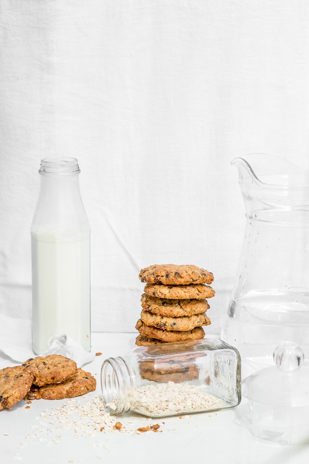 Muesli And Rolled Oat Cookies | The Leaf Bowl | Baking